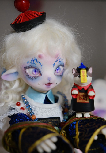 「ZiYue」Black Sheep 1/6 or 1/5 BJD Head only | Dollection