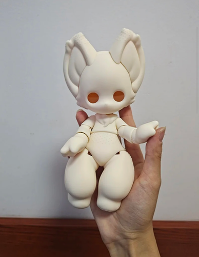 「RainyDoll」Pocket Furry BJD Doll Only (1/8) | Dollection