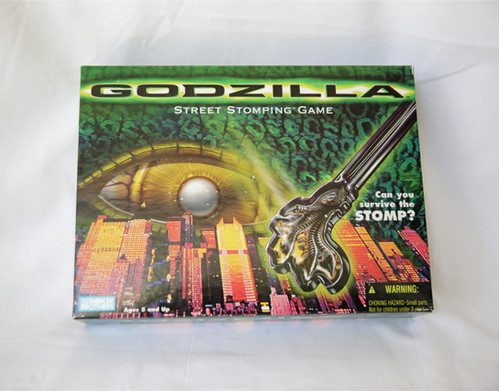 Godzilla 1998 Stomp Game - Parker Brothers | seismictoys
