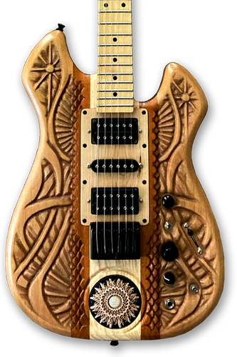 WB Nebulae - Full Custom Electric Guitar | B.Woodruff Artworks