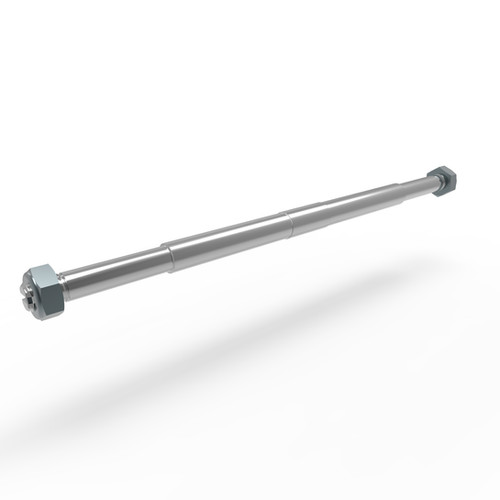 TTX CNC Axle with Nuts | GBOMBUSA