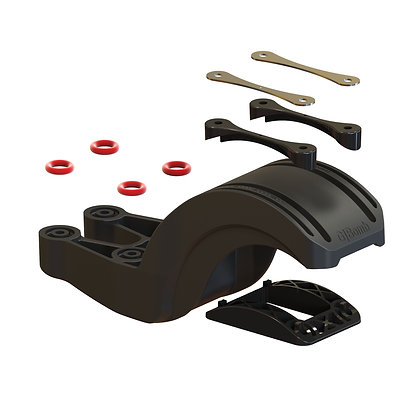 Glass Drop Longboard bracket | GBOMBUSA