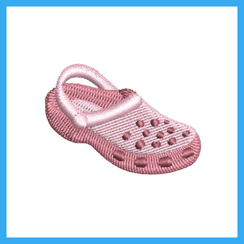 Crocs Embroidery Design | Singing Horse Emb