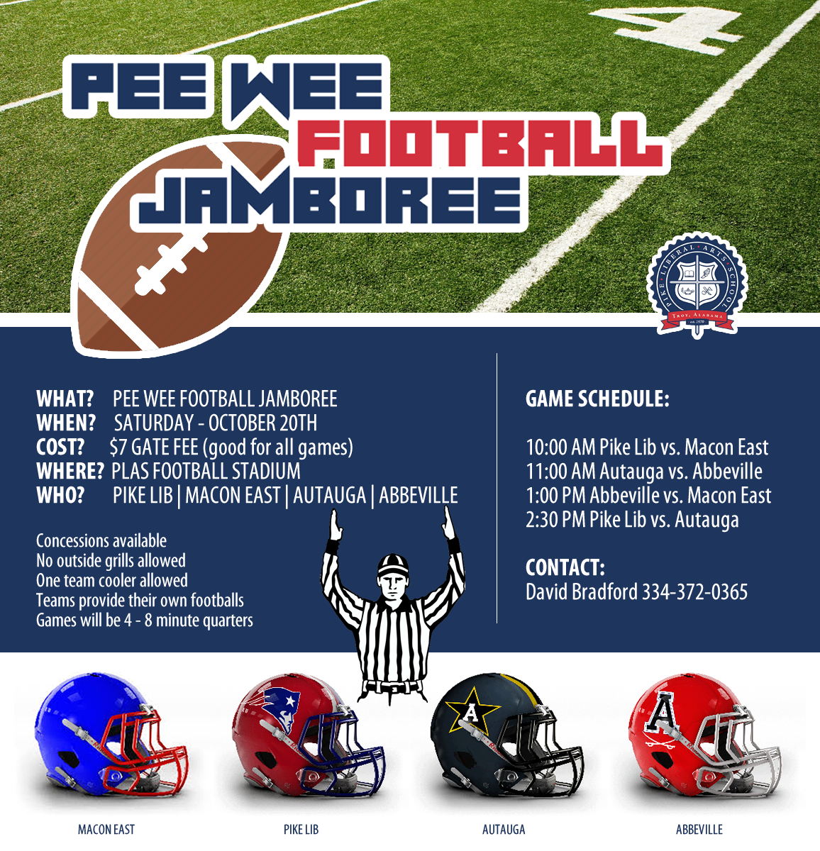 PEE WEE FOOTBALL JAMBOREE