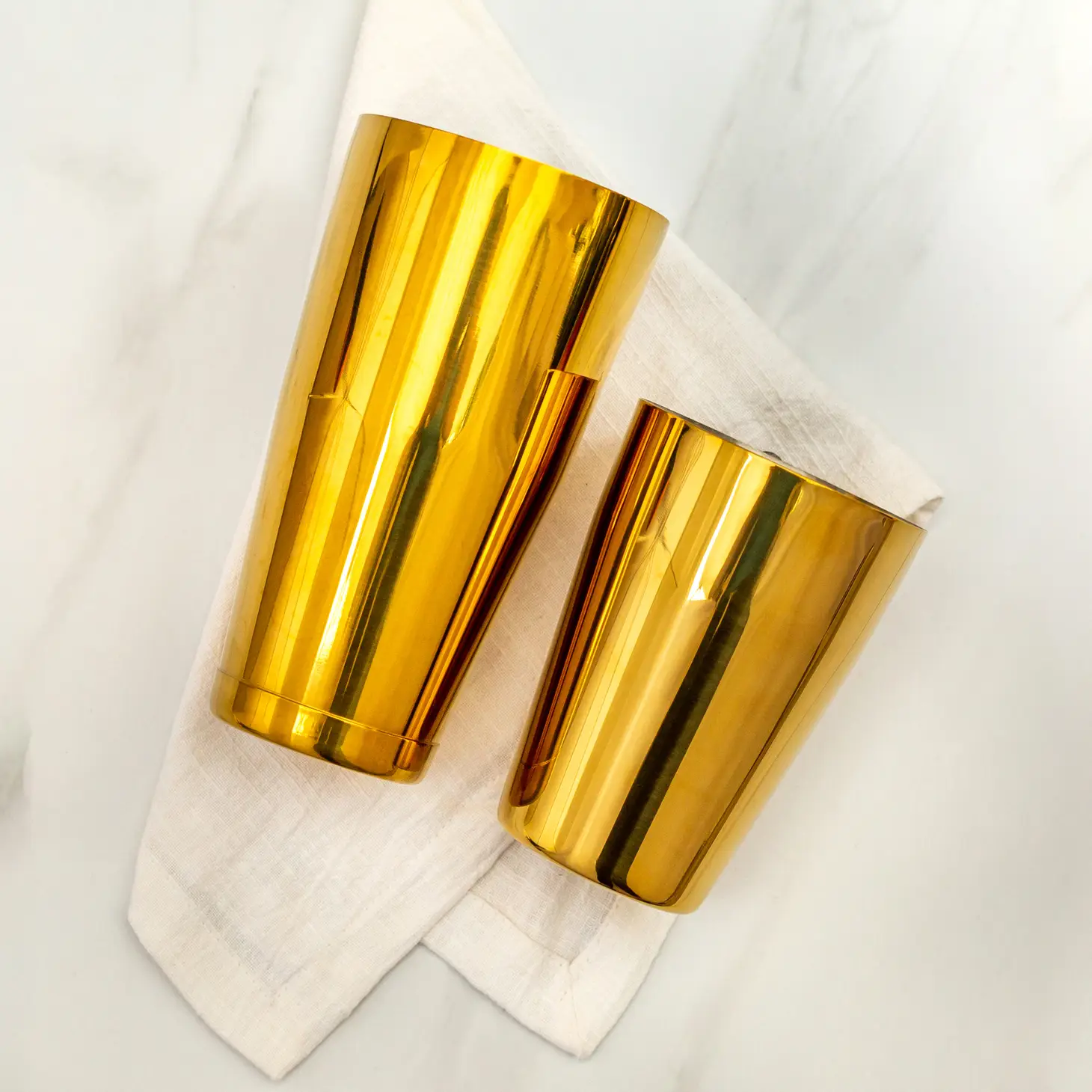 Gold Boston Shaker | Cocktail Collective