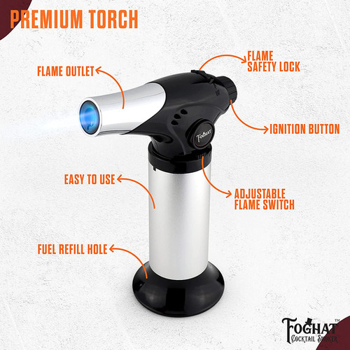 Foghat™ Culinary Smoking Torch | Cocktail Collective