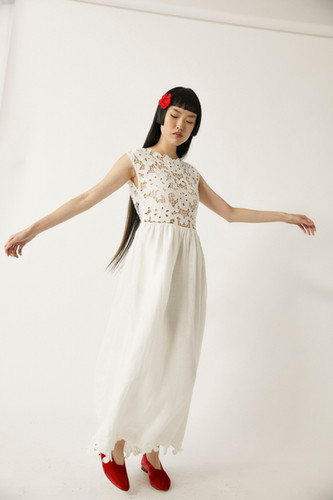 Chacarita Cutwork Embroidery Dress | website