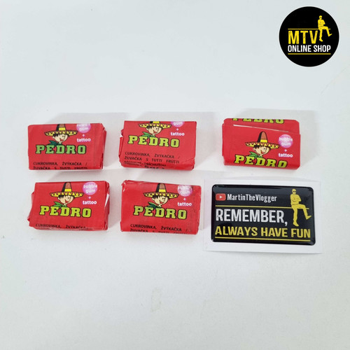 5x Legendary Gewing Gum & 1x Always have fun Sticker | MartinTheVlogger