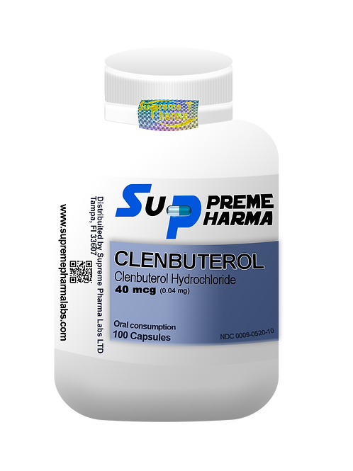 CLENBUTEROL 40mcg (0.04mg) (100Tabs) | supremepharmalabs