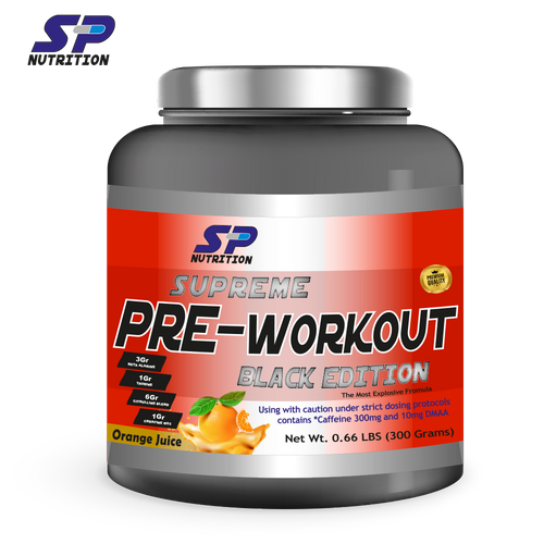Supreme PRE-Workout Black Edition | Supreme Pharma