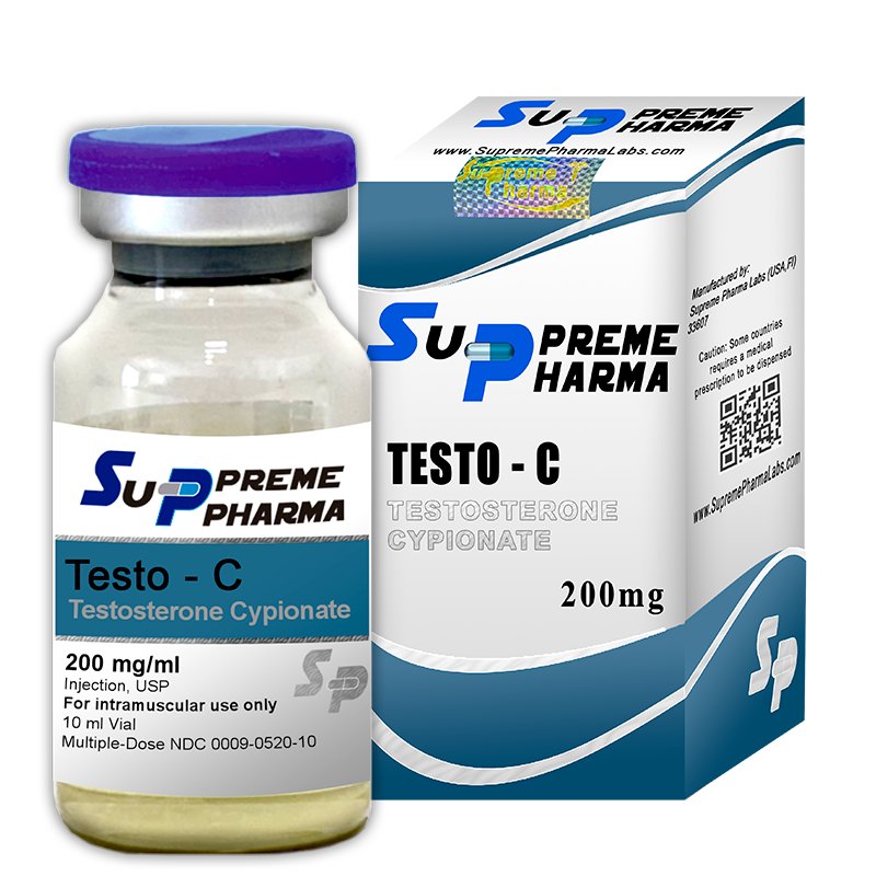 TESTO-C 200mg/ml | Supreme Pharma