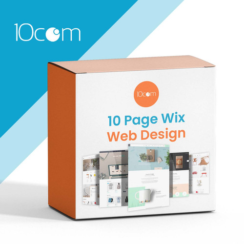 Revolutionize Your Brand: 10-Page Wix Website Design Package