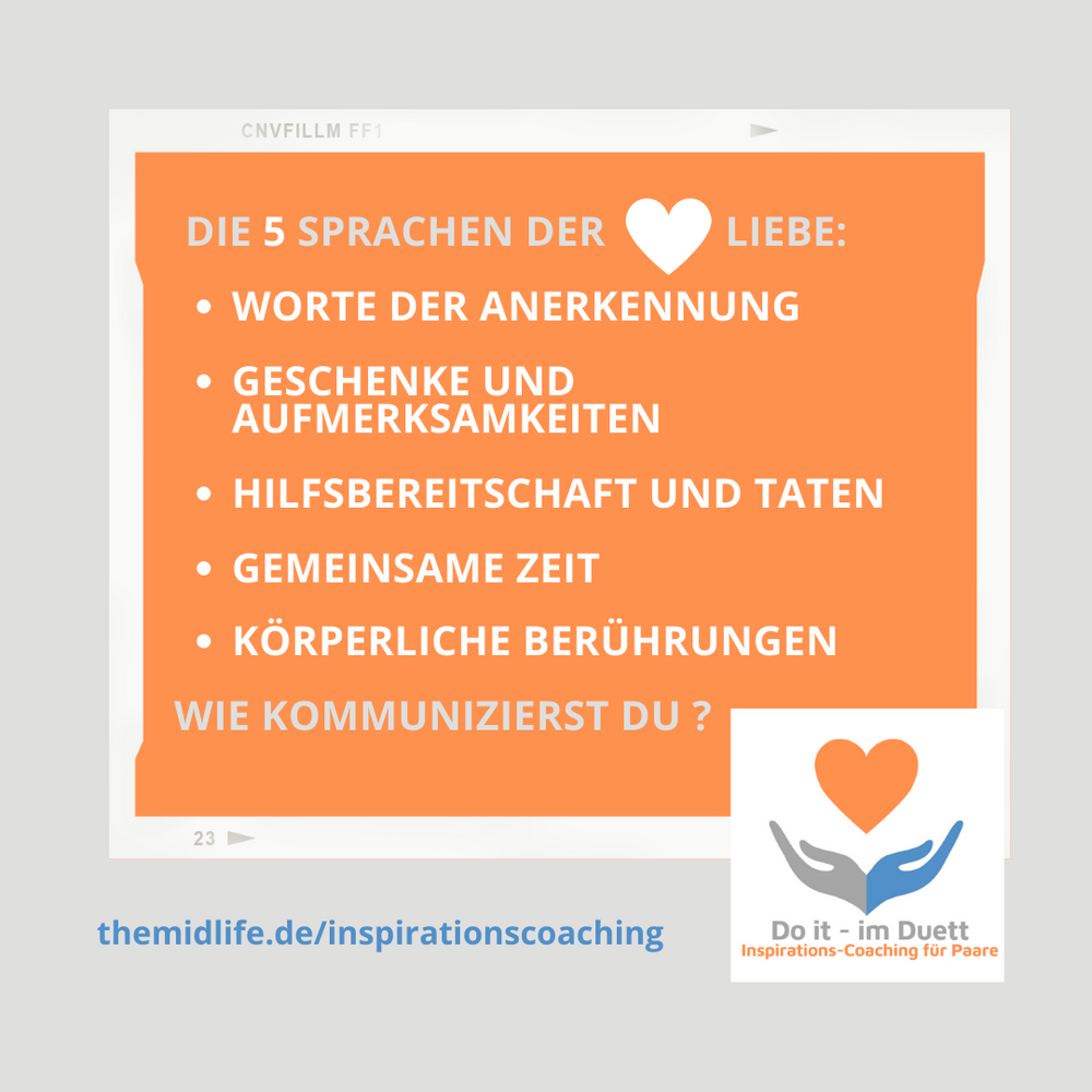 Die 5 Sprachen der Liebe