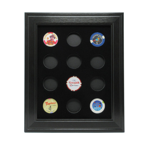 Casino Poker Chip Display Frames | Games And Frames