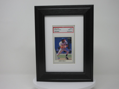 Slabbed Graded Trading Card Picture Display Wall Frame | Games And Frames