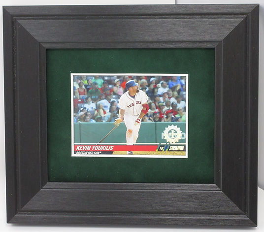 baseball card picture frames