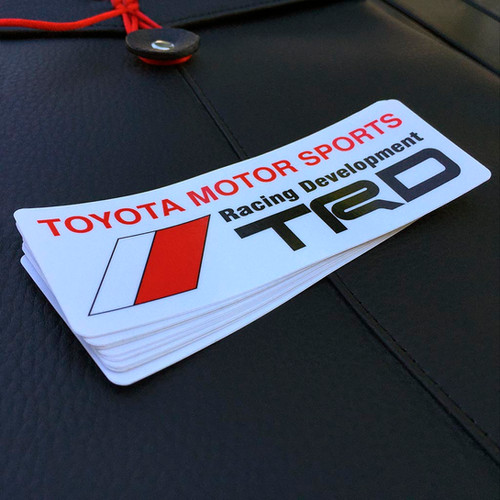 TRD Toyota Motor Sports Sticker | 75Built