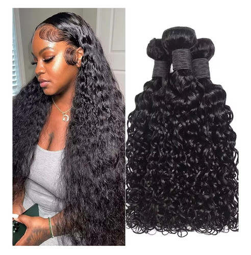Water Wave Human Hair Bundles | Lisa Beauty Shop