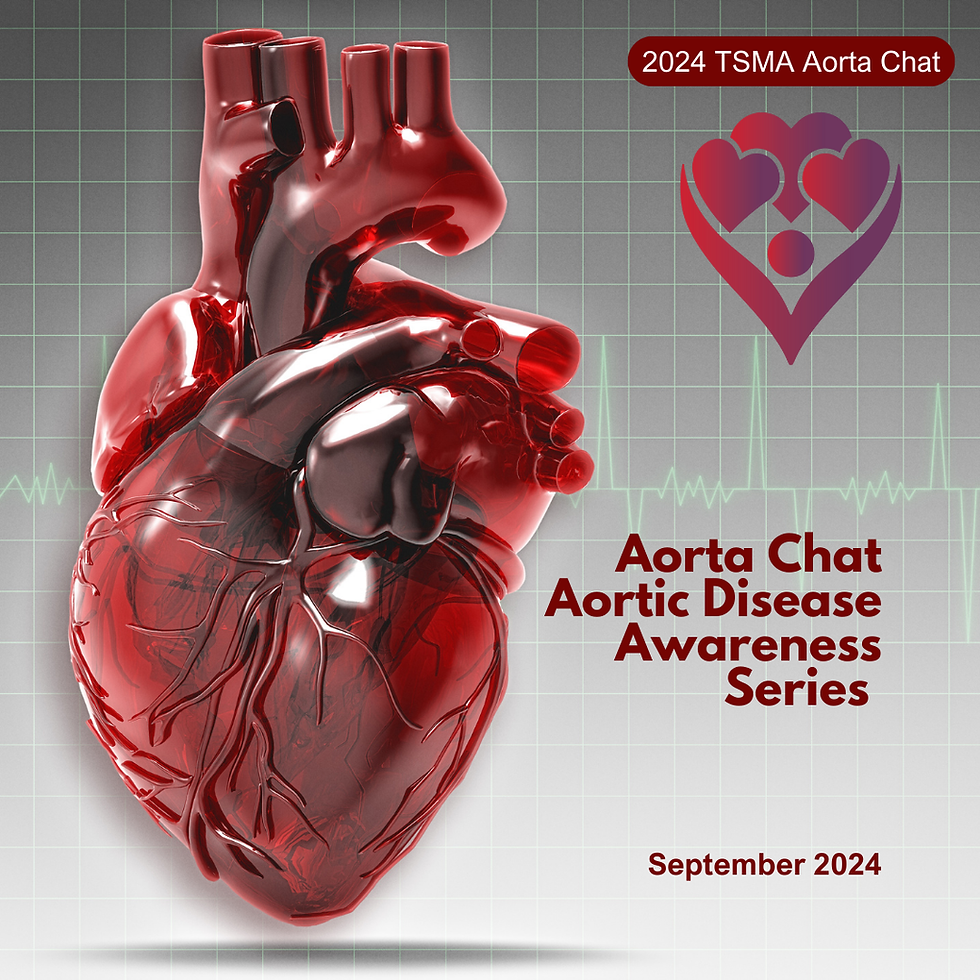 Aortic Hope presents 2024 TSMA Aorta Chat Episode 6 featuring Terri Cook