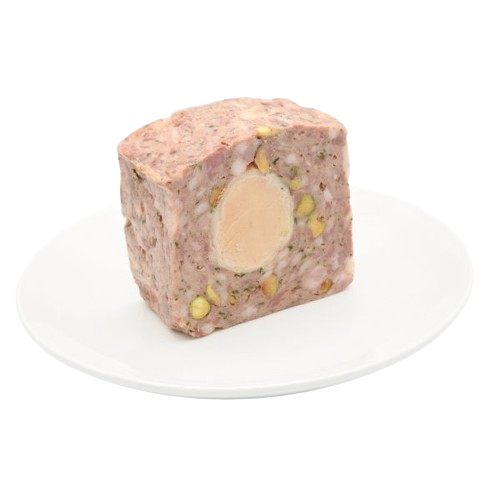 Terrina de pato con foie gras y pistaches | Franchutes