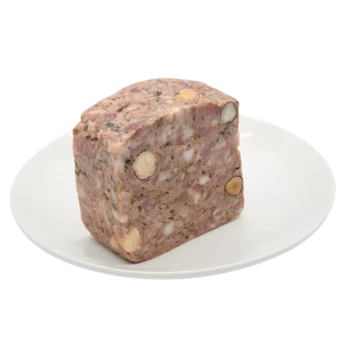 Terrina de pato con avellanas | Franchutes