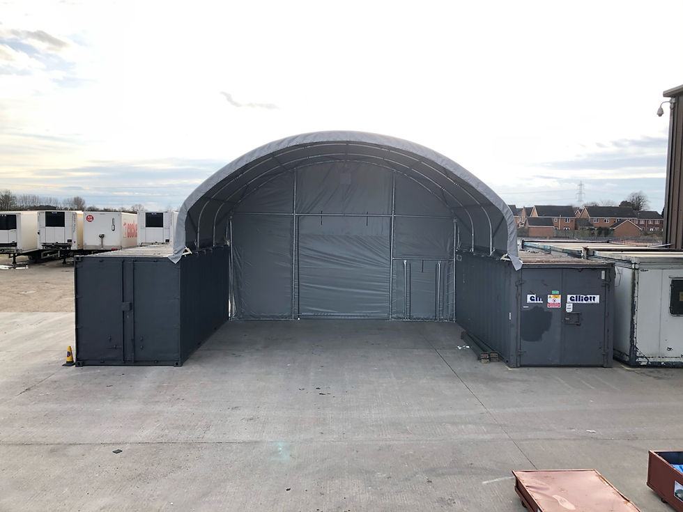 Container Canopy | UK Based Supplier | ShelterIt