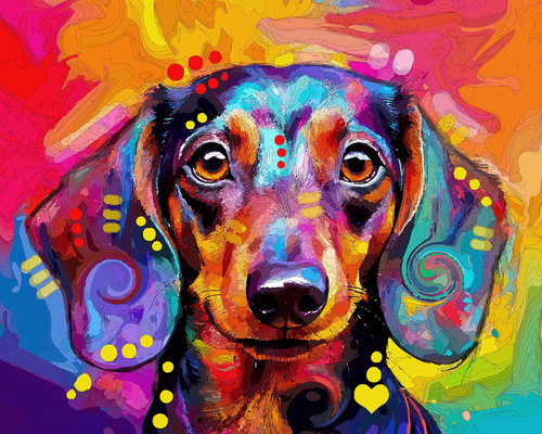 The Old School Heart Dox Mini Print (Ltd. Edition) | Dean Russo Art