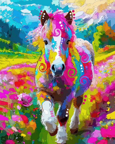 The Magic Pony Mini Print (Ltd. Edition) | Dean Russo Art