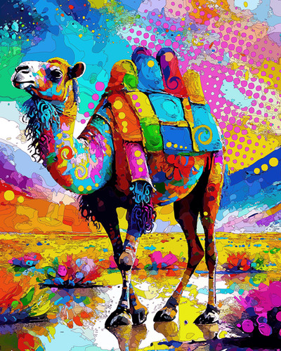 The Chroma Camel Mini Print (Ltd. Edition) | Dean Russo Art