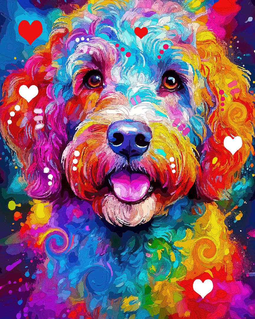 The Heart Doodle Mini Print (Ltd. Edition) | Dean Russo Art