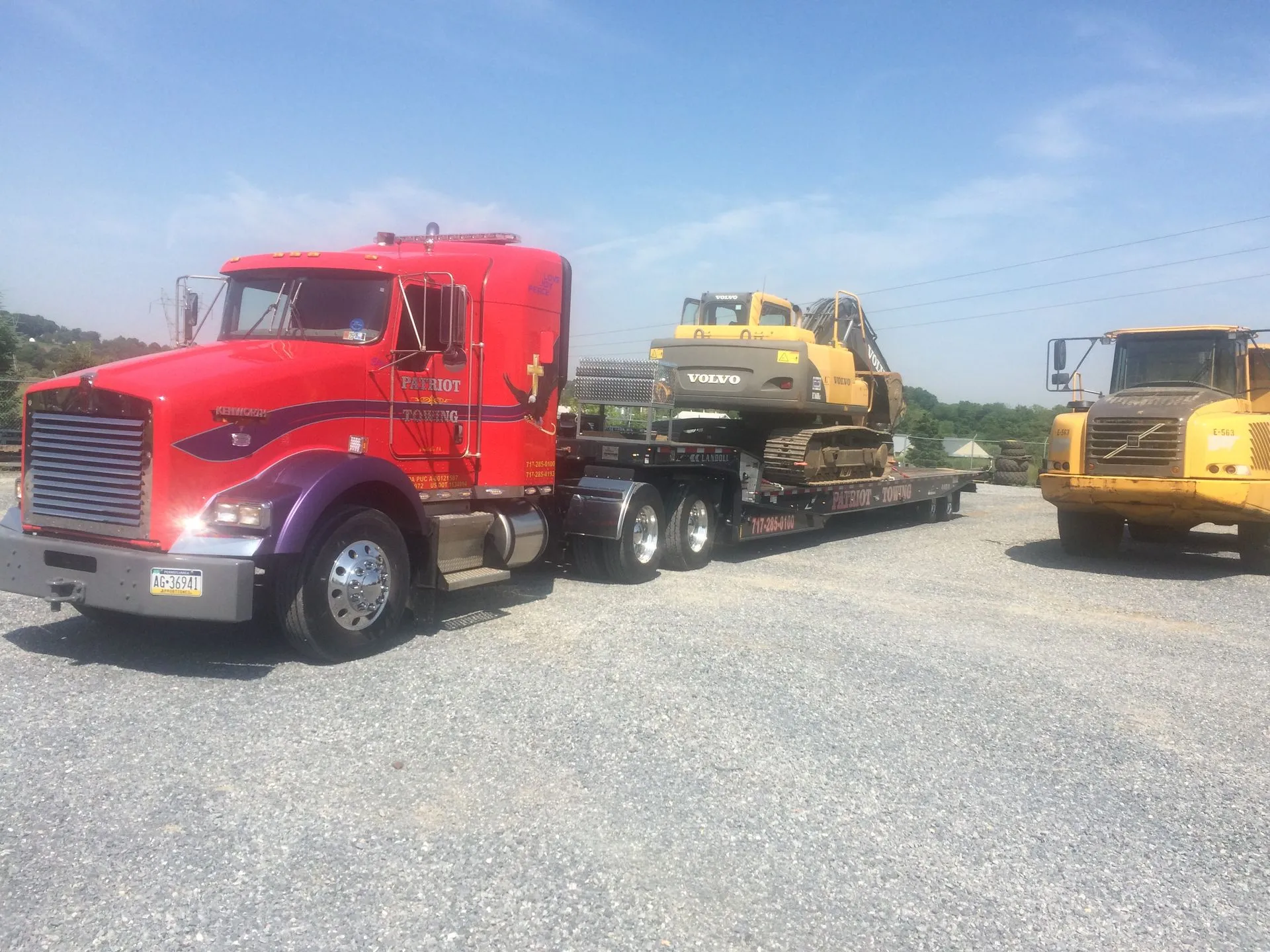 Equipment Transport | Patriot St. Denis Towing | Lancaster, PA