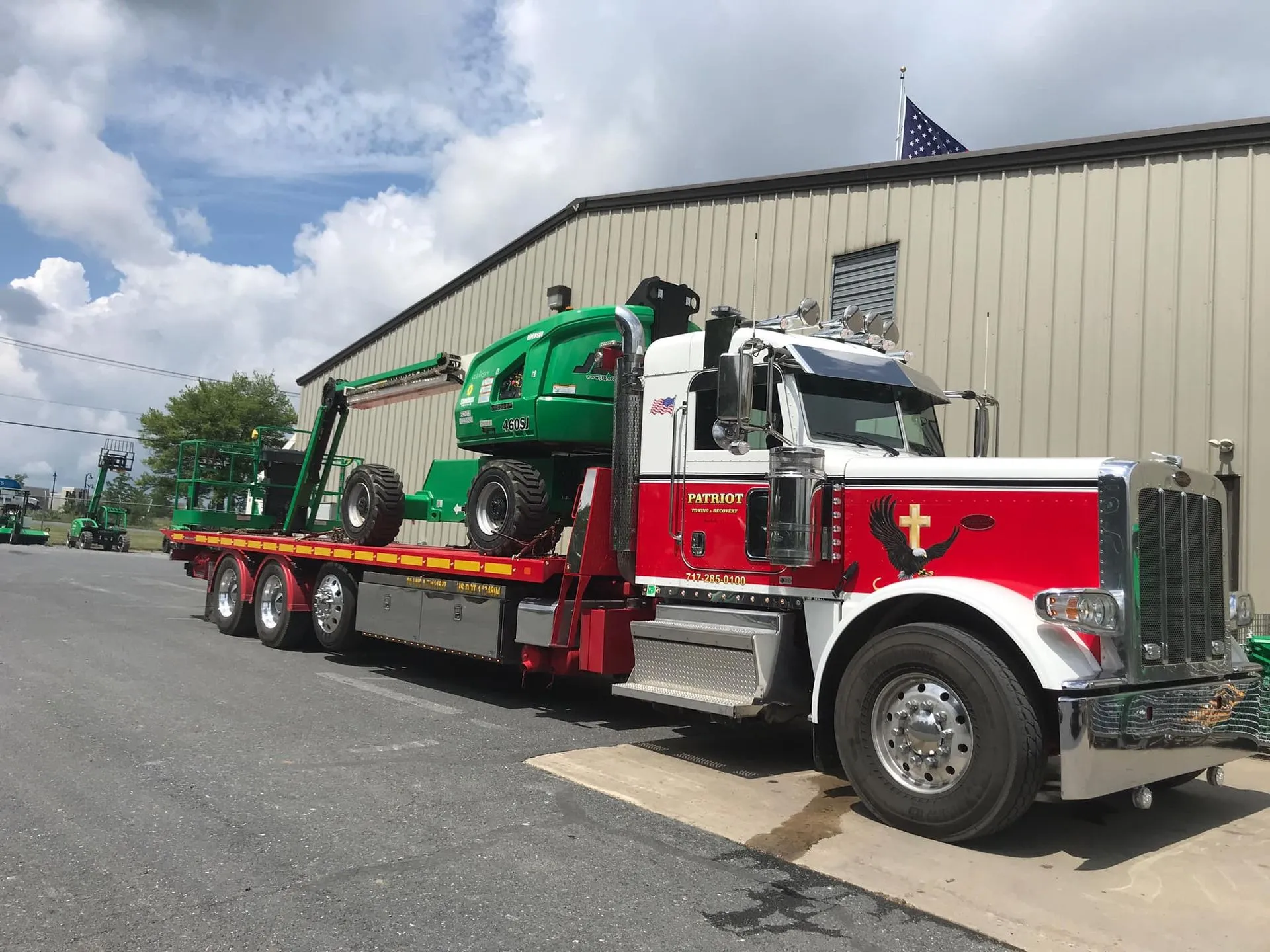 Equipment Transport | Patriot St. Denis Towing | Lancaster, PA