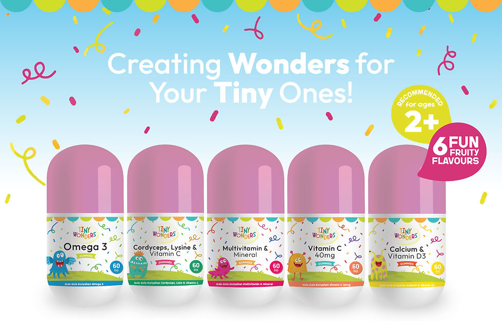 TINY WONDERS Kids Gummy *NEW* | quantum2u