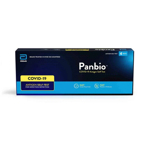 Panbio Covid-19 Antigen Self-Test ART Kit 4s | MaNaStore