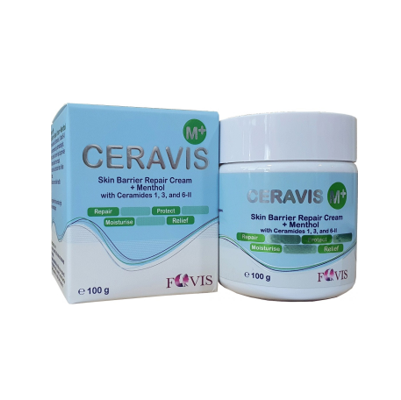 Ceravis M+ Skin Barrier Repair Cream + Menthol 100g | MaNaStore
