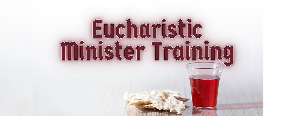 Eucharistic Minister Training