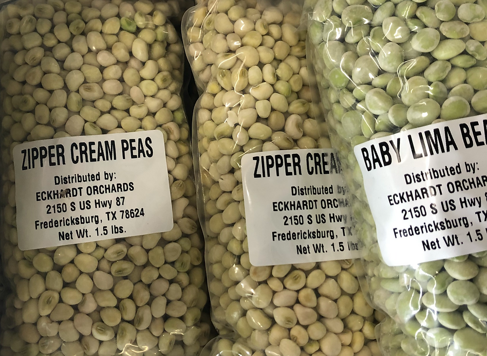 how to boil zipper peas