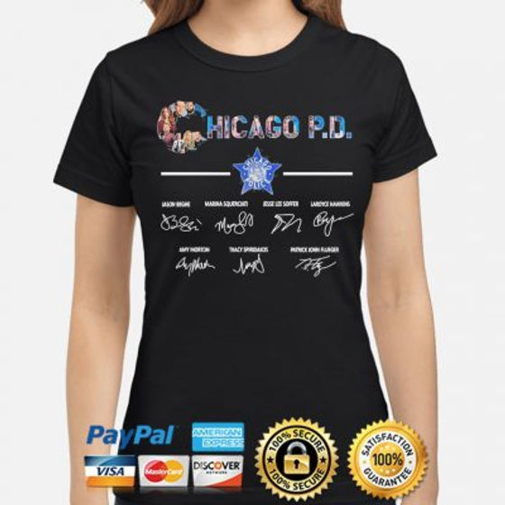 Cllm-store - Chicago PD Chicago Police signatures shirt