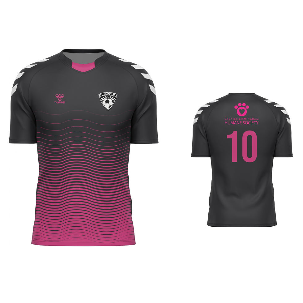 SYSA Black/Pink Jersey | Soccer Nation