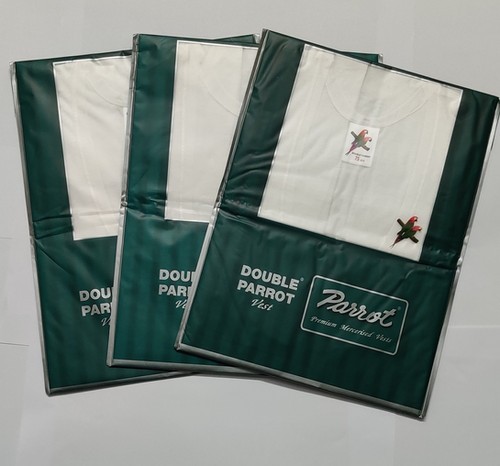 DOUBLE PARROT Men Vest (Pack of 3) | Inner'z