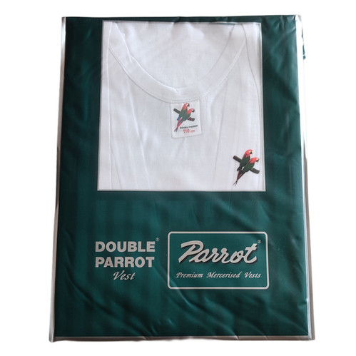 DOUBLE PARROT Men Vest (Pack of 1) | Inner'z