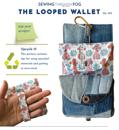 The Looped Wallet | Sewing Through Fog