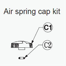 MY20/21 CREST Air spring cap kit | Giant