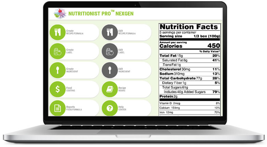 What is the Best Nutrition Label Software?
