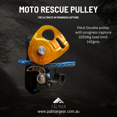 Double pulley with progress capture . | Pålmar Gear