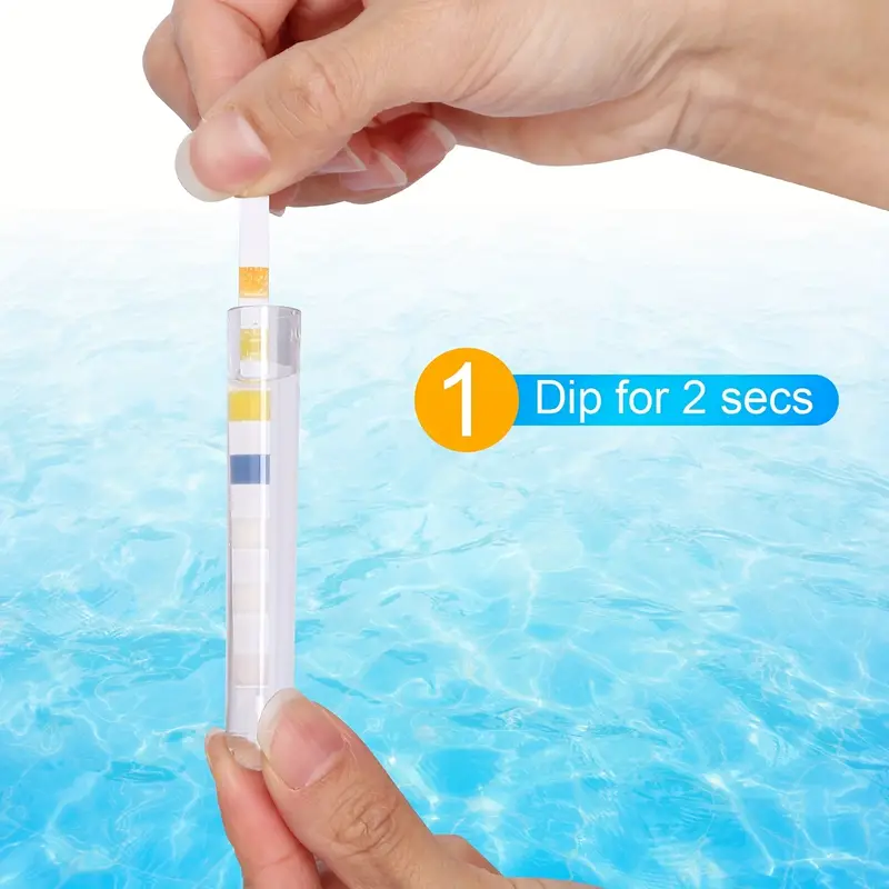 25pcs 7 In 1 Test Strips, Aquarium Test Strips For Freshwater And ...