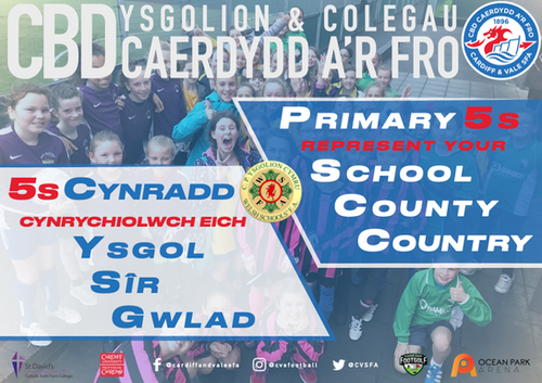 Primary Fives | Pumps Cynradd | Cardiff & Vale SFA