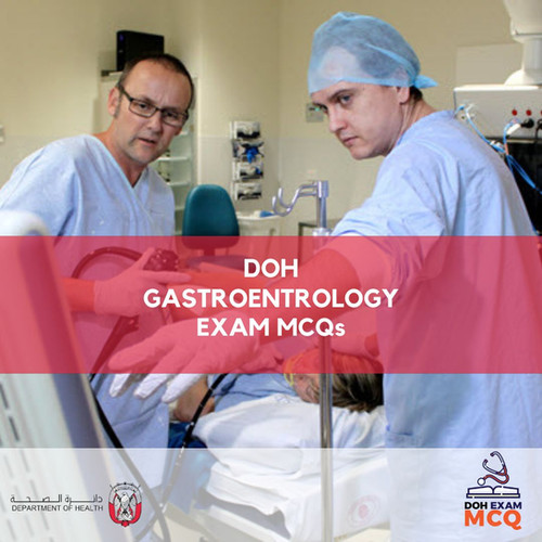 DOH Gastroenterology Exam MCQs | pearson-prometric