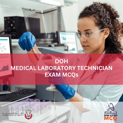 DOH Medical Laboratory Technician Exam MCQs | pearson-prometric