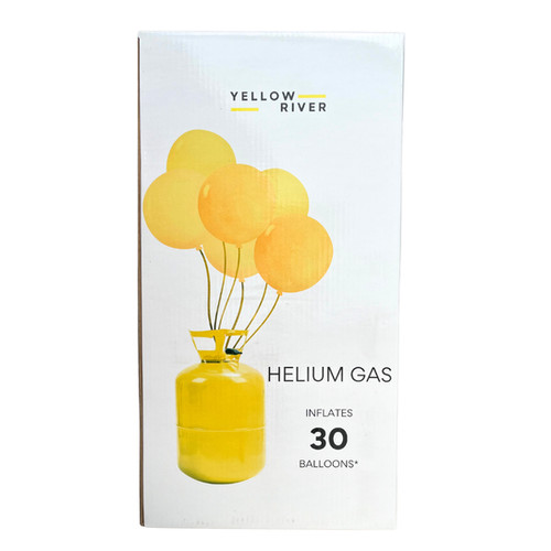 Helium Gas Tank M Size 30 Balloons | Yellow River Helium